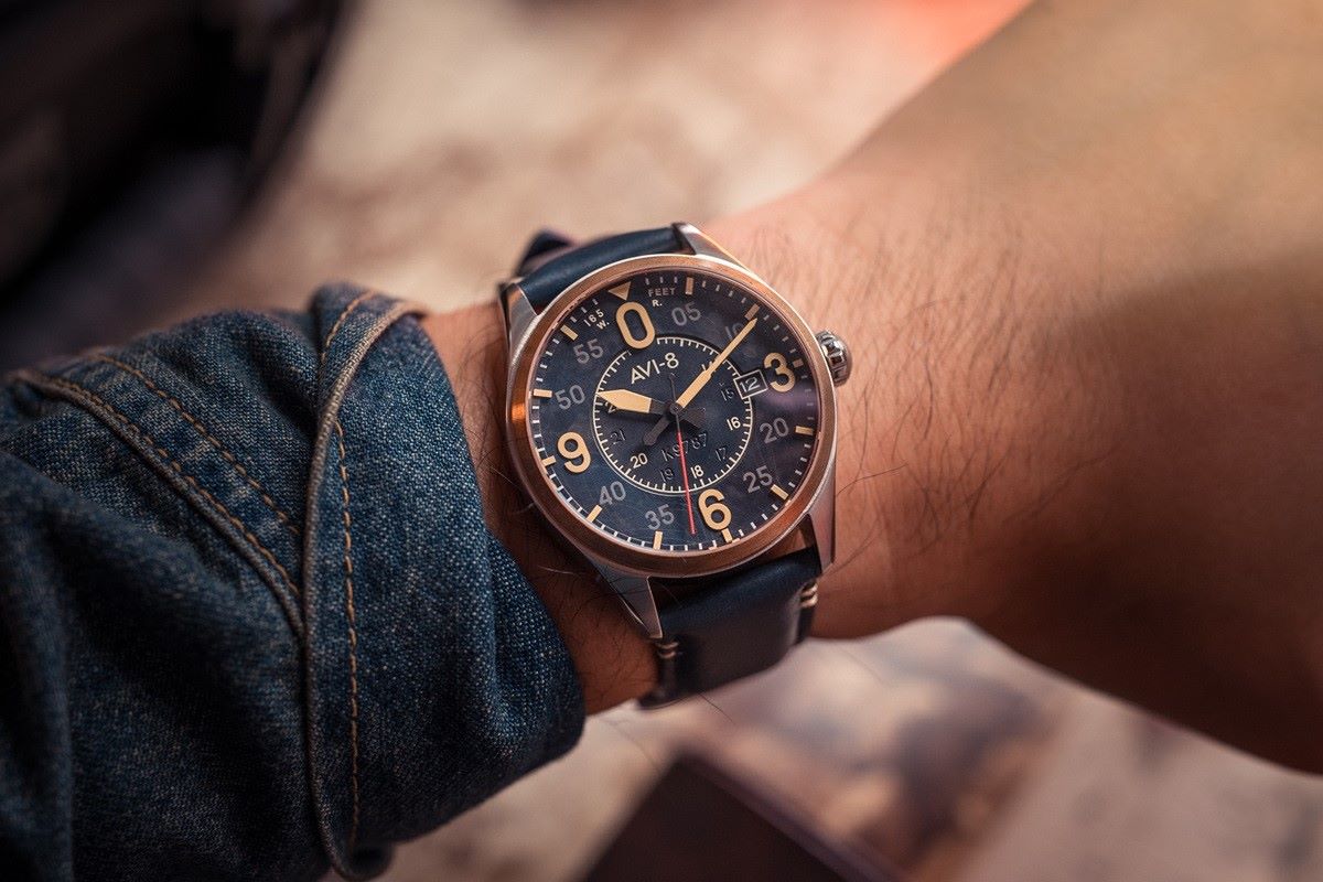 AVI-8 Spitfire Smith Automatic Bronze Editions - Our Man On The Ground ...